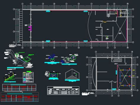 Plan détaillé de la climatisation dans AutoCAD CAD 1 64 MB Bibliocad