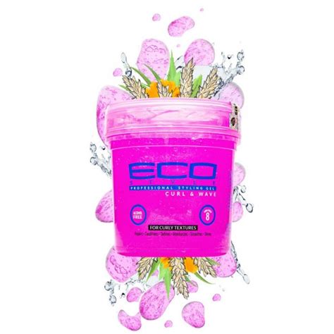 Eco Curl And Wave Styling Gel Pink Douty African