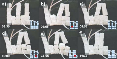 Self Reconfiguration On Setup 2a 17u First Actuation Pattern First Download Scientific