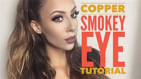 Copper Smokey Eye Tutorial Youtube