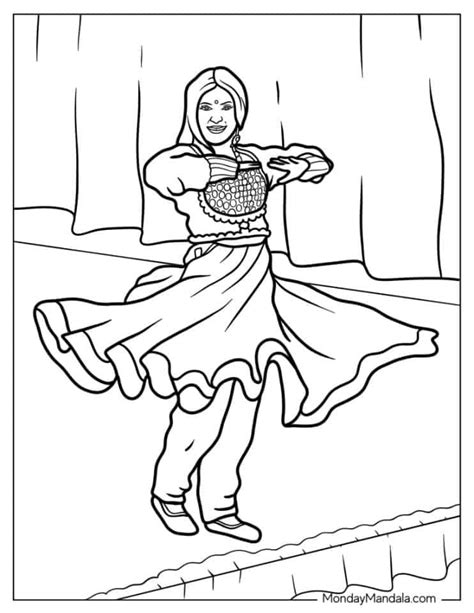 39 Dancing Coloring Pages Free Pdf Printables