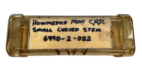 Instrument Mini Cad Small Curved Charnley Stem Pre 1998 Ar 16513 Ehive