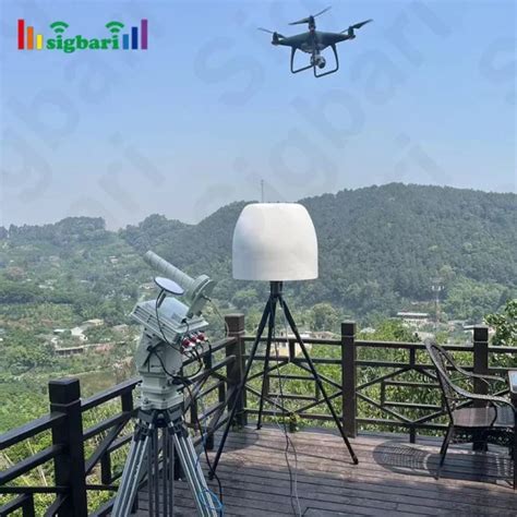 Sigbari Drone Detection Range 5km Full Band 30mhz~6ghz Uav Detection Device Drone Detection