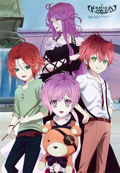 Sakamaki Kanato Sakamaki Ayato Sakamaki Laito And Cordelia Diabolik