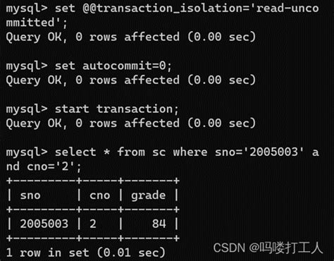 实验12——数据库并发控制数据库并发控制实验报告 Csdn博客