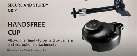 Handy Handsfree Desk Mount With Cup Bundle Automatic Male
