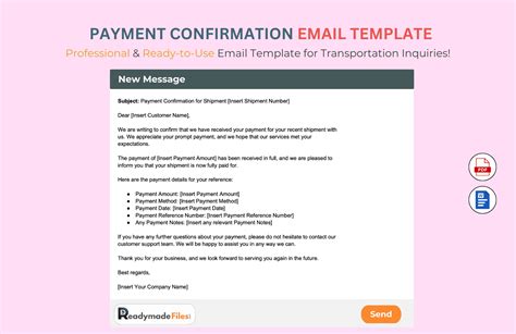 Bid Proposal Submission Confirmation Email Template For Construction