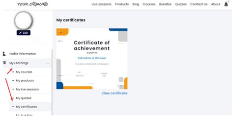 How To Download A Certificate