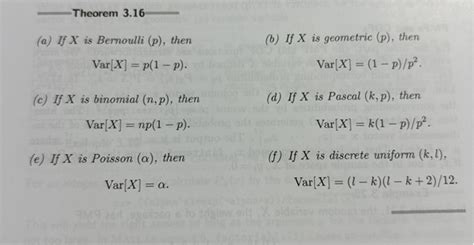 Solved Use Equation Var X E X 2 E X 2 To Prove Chegg