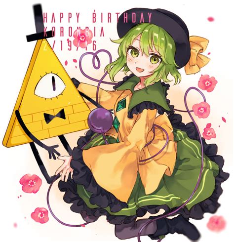 Safebooru 1girl Bill Cipher Blush Boots Bow Bowtie Crossover Dated