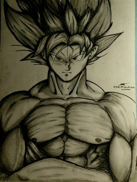 Goku Ripped By Dragonartist69 On Deviantart