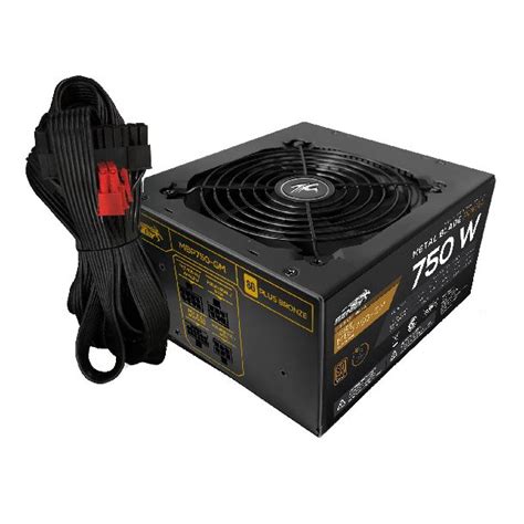 Fuente 750w Sentey Mbp750 Gm 80 Plus Bronze Semi Modular