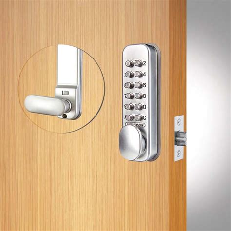 Codelocks Cl160 Easy Code Push Button Code Lock And Latch Satin