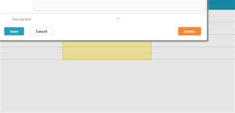Scheduler Not Showing Time Period Controls Javascript DHTMLX
