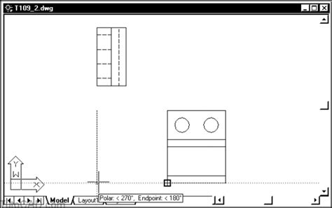 How To Use Automatic Object Snap Tracking Tutorial Autocad
