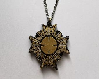 Hellraiser Themed Lament Configuration Necklace Pendant Etsy