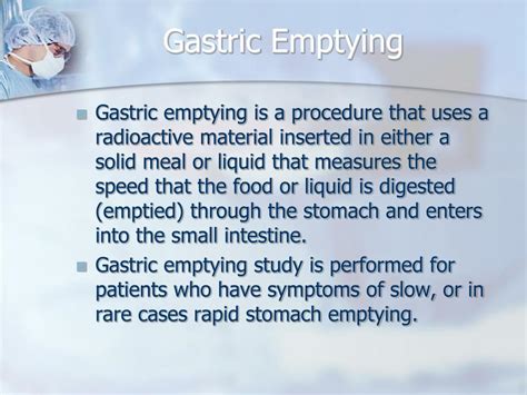 Ppt Gastric Emptying Solid And Liquid Powerpoint Presentation Free