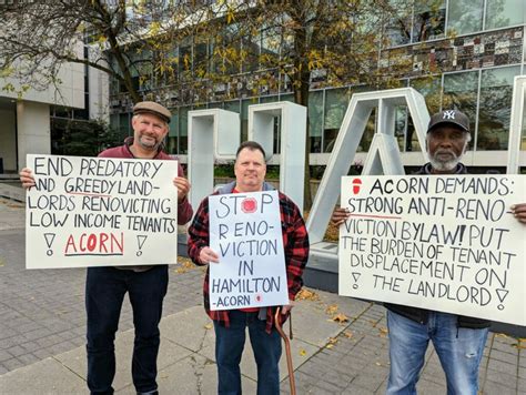 Update On Acorn Hamiltons Anti Renoviction Bylaw Campaign Acorn Canada