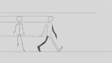 This Is My First Walking Cycle I Used A Reference Photo For The Key