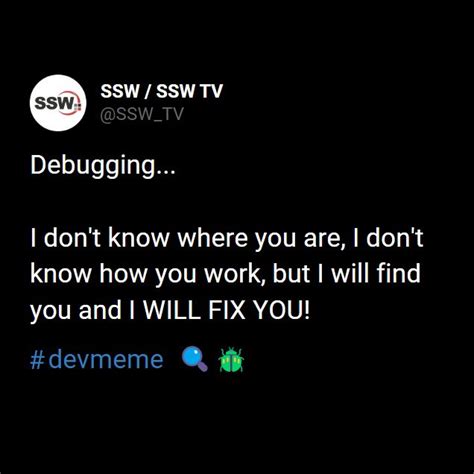 Ssw On Linkedin Devememe Programming Programminglife Programmingisfun