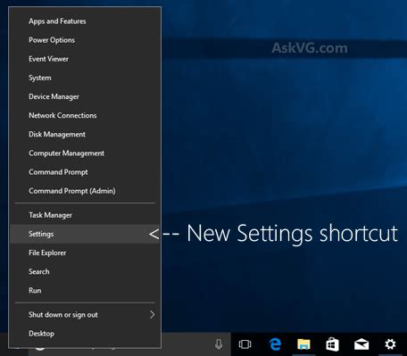 Windows Tip Restoring Classic Control Panel Shortcut In Win X Menu AskVG