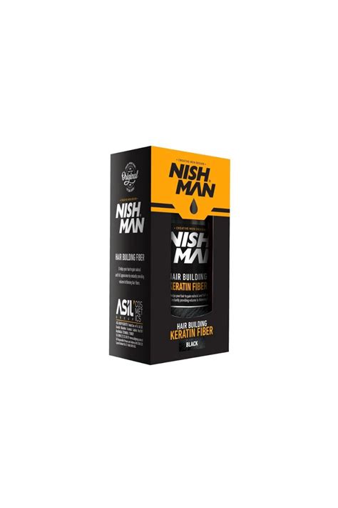 Nishman Seyrek Saç Kapatıcı Dolgunlaştırıcı Keratin Fiber Topik Siyah