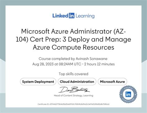 Avinash Sonawane On Linkedin Certificate Of Completion