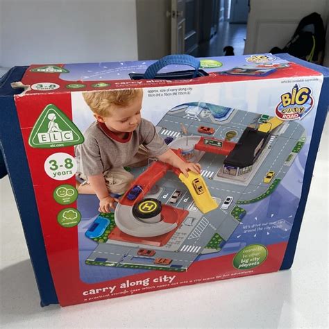 Elc Big City Carry Along City Playset Big City Road Playsets £1000