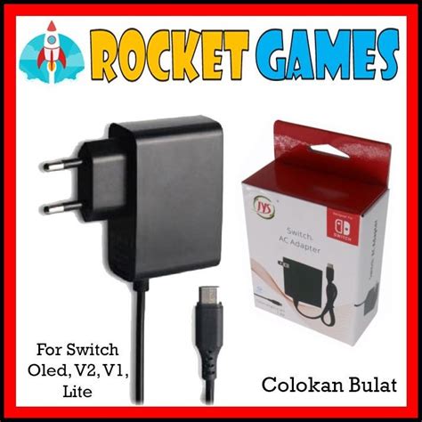Jual Jys Nintendo Switch Ac Adapter Adaptor Nintendo Switch Oled Ns117 Shopee Indonesia