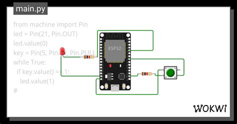 上拉电阻 wokwi esp32 stm32 arduino simulator