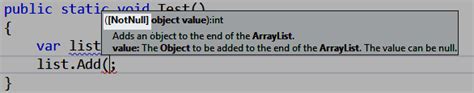 c resharper adds an unexpected notnull attribute to a method