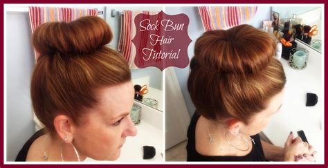 Hair Tutorial How To Do A Sock Bun Pretty Extraordinary