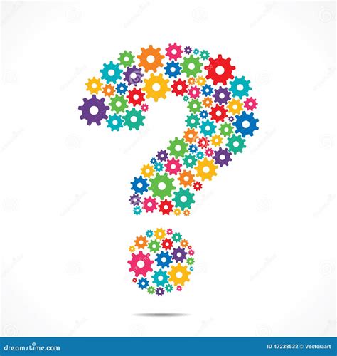 Abstract Question Mark Design Stock Vector Image 47238532