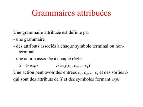 Ppt Traduction Dirigée Par La Syntaxe Powerpoint Presentation Free