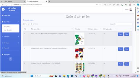 Free Website Asp net MVC C Quản lý bán hàng bán đồ trơi trẻ em Sàn giao dịch source