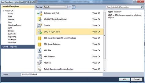 Select Data With Linq To Sql Via Wcf Service