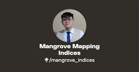 Mangrove Mapping Indices Instagram Linktree
