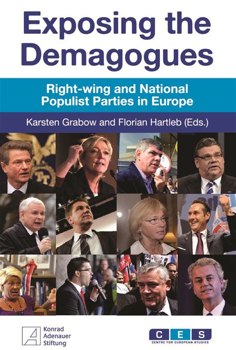 Exposing The Demagogues Right Wing And National Populist Parties In