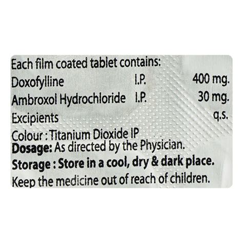 Doxoll Plus 400 Tablet 10s Price Uses Side Effects Netmeds