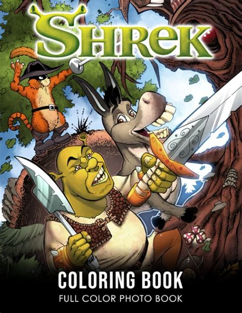 Shrek Coloring 791x1024