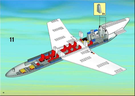 Lego Instructions For Set 7893 Passenger Plane City Airport