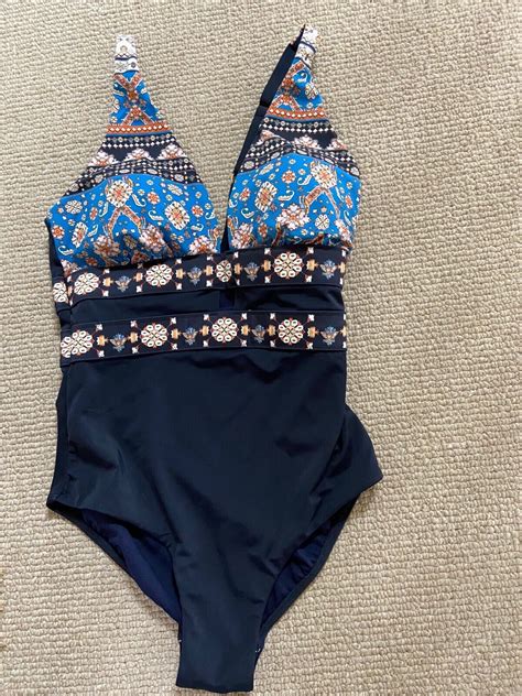 Swimsuits For All Wanderer Plunge One Piece Swimsuit Gem
