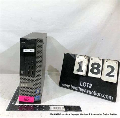 Dell Optiplex Core I Vpro Desktop Used As Is Bentley Associates Llc