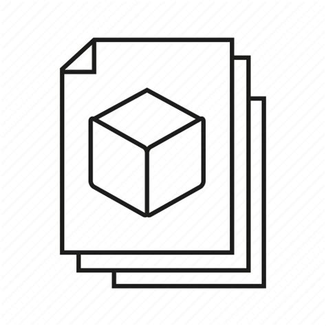 Cube Data Development Document Format Programming Icon Download