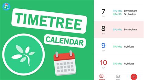 TimeTree App Learn How To Use The Free Shared Calendar StoryV