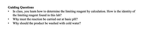 Solved Guiding Questions In Class You Learn How To