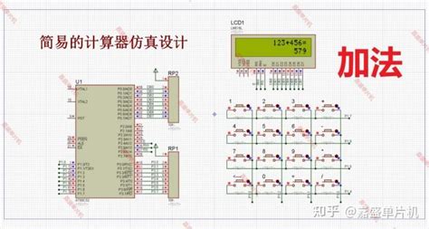 普中开发板】基于51单片机简易计算器显示设计 Proteus仿真程序设计报告实物演示讲解视频） 知乎