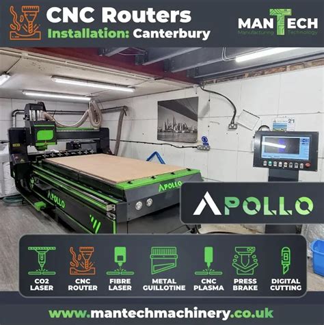 Design Company Chooses Apollo Atc Cnc Router Mantech Machinery Uk