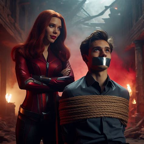 Captured By Scarlett Witch 3 By Silvexion On Deviantart