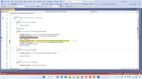 How To Encrypt And Decrypt Password In Asp Net Youtube